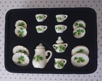 St Patrick Tea Set - Etsy