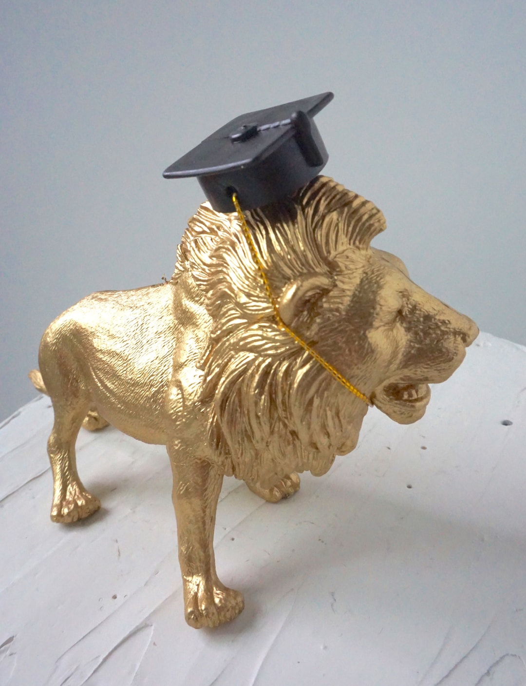 Lion Cake Topper, Graduation Party, Graduation Cake Topper, Party ...