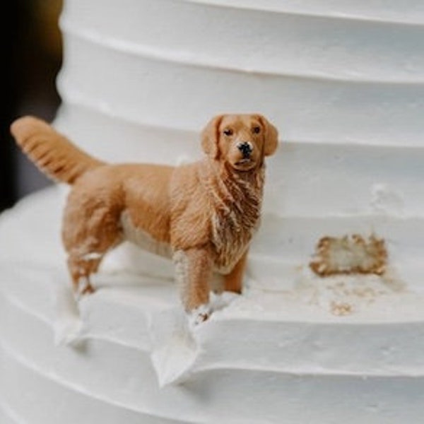 Dog Cake Topper - Etsy