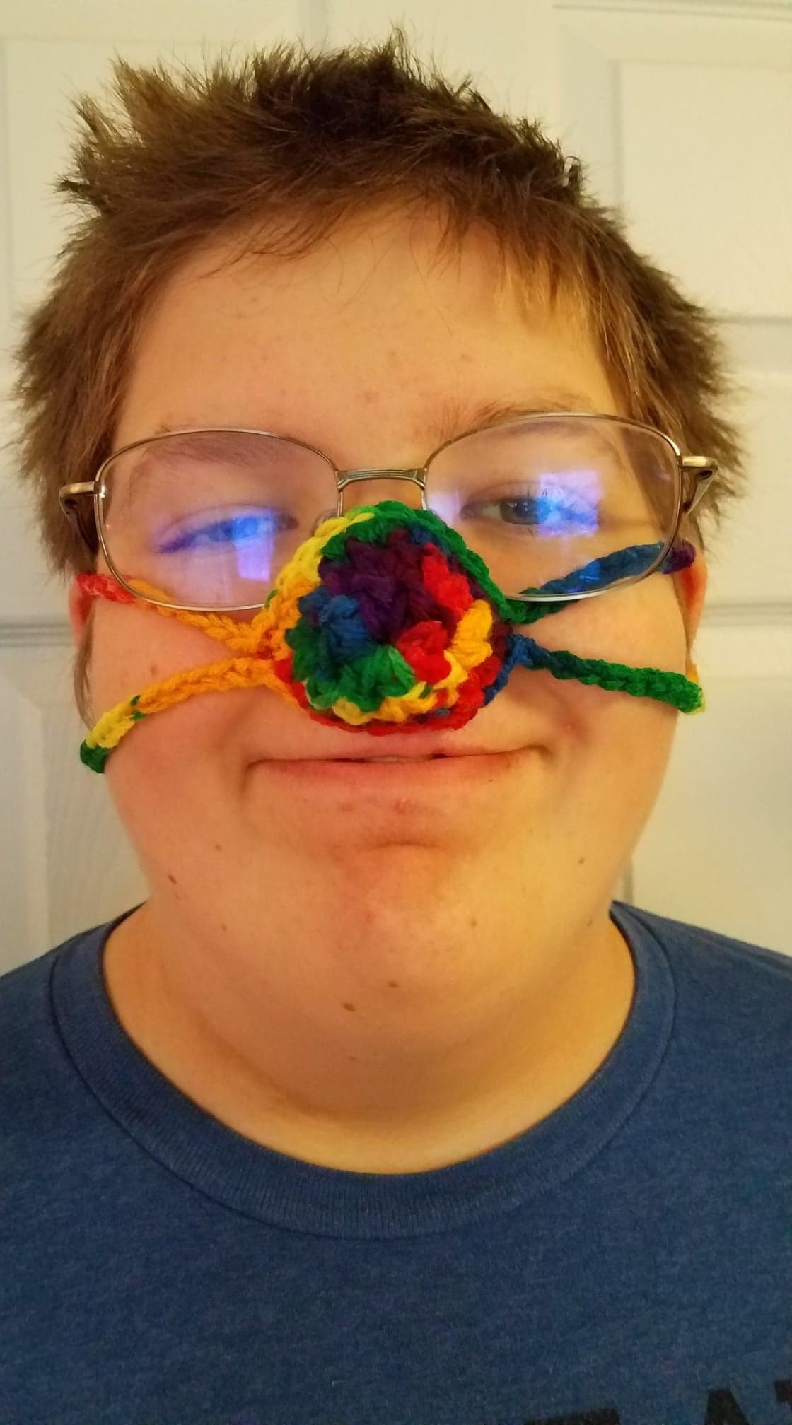 Rainbow Nose Warmer, Nose Muff, Nose Cover, Winter Accessory, Teen ...