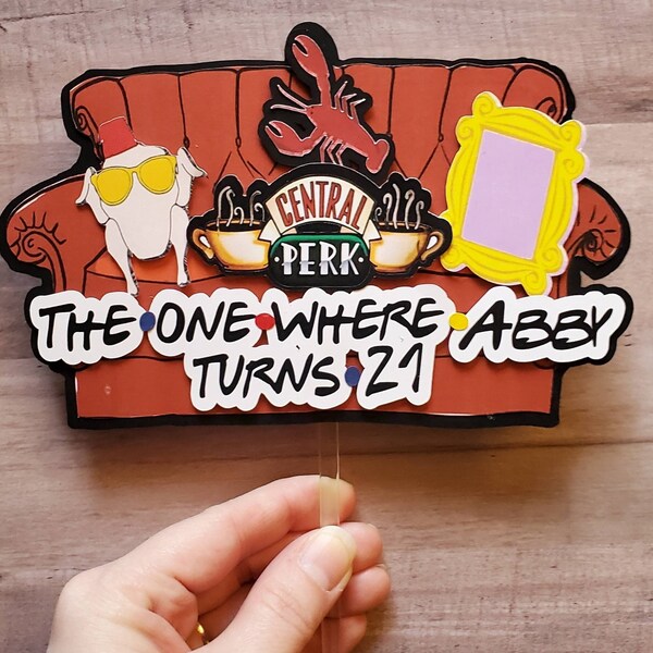 Friends Cake Topper - Etsy