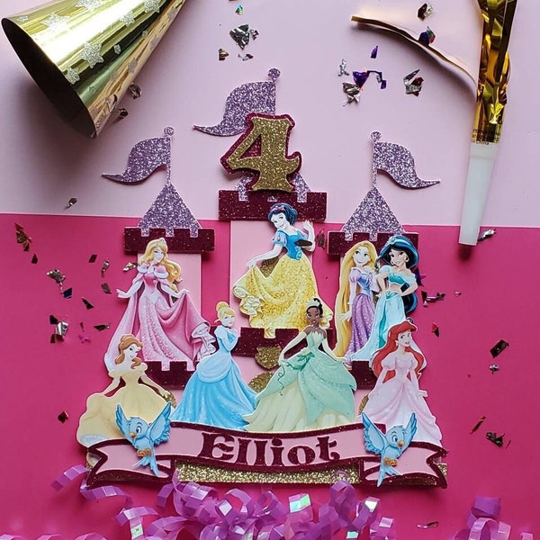Princess Cake Topper - Etsy