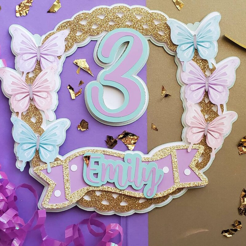 Butterfly Cake Topper - Etsy