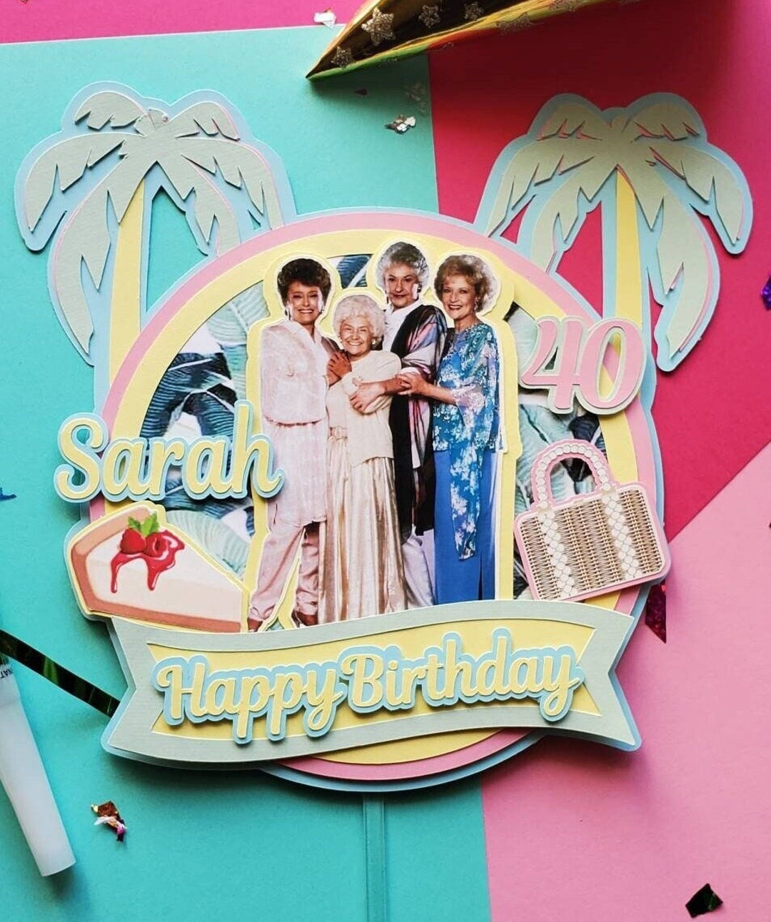 Golden Girls Cake Topper - Etsy
