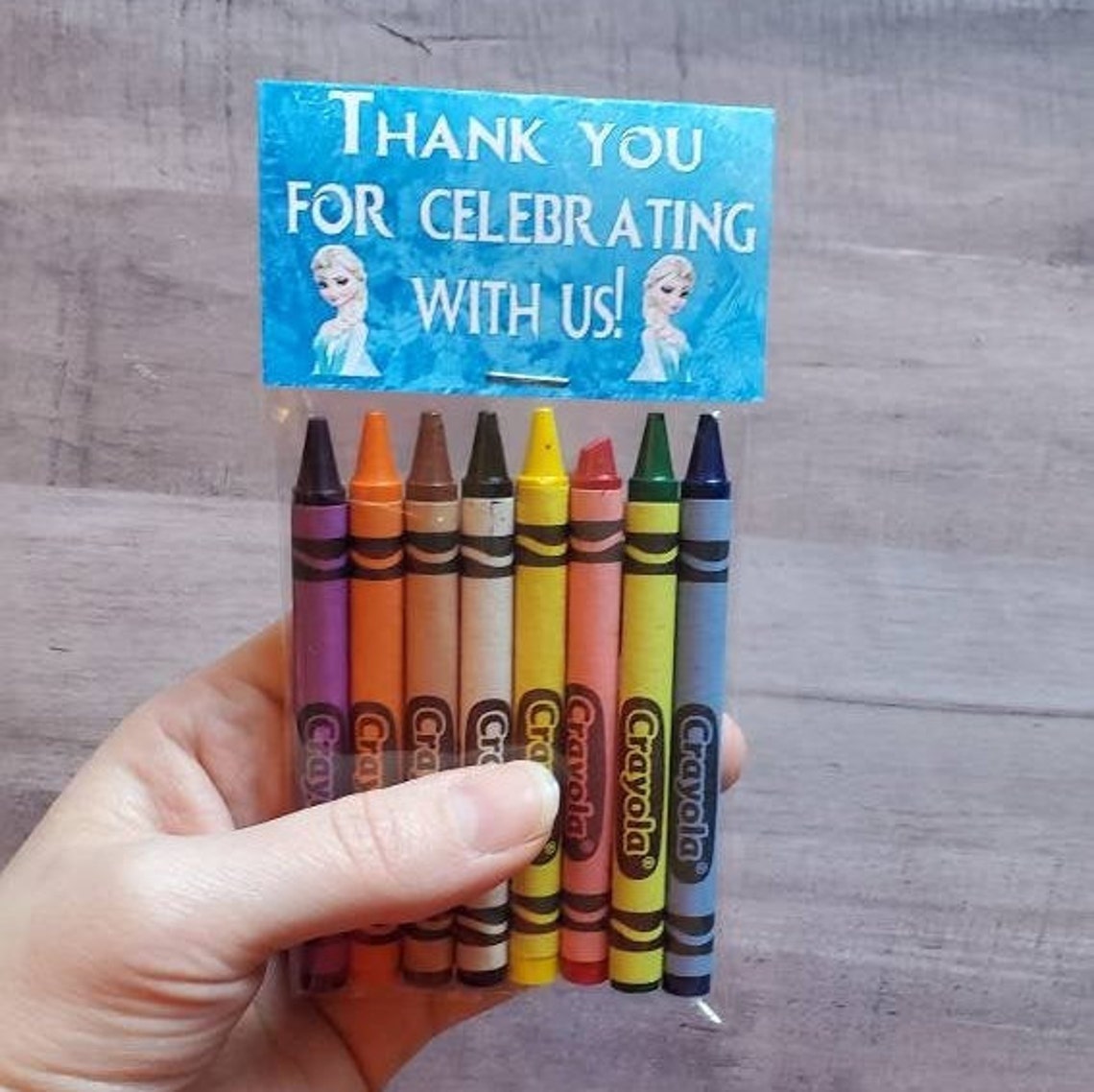 Custom Crayon Party Favors - Etsy