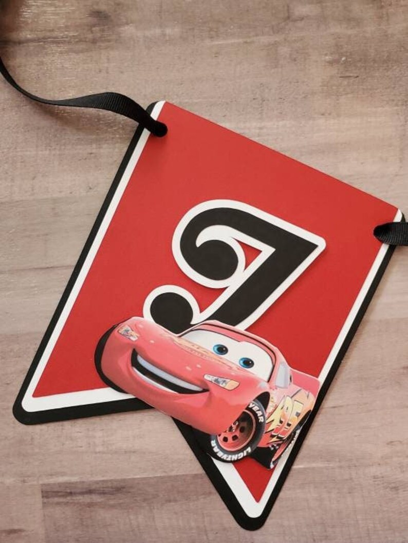 Cars Inspired Birthday Banner - Etsy