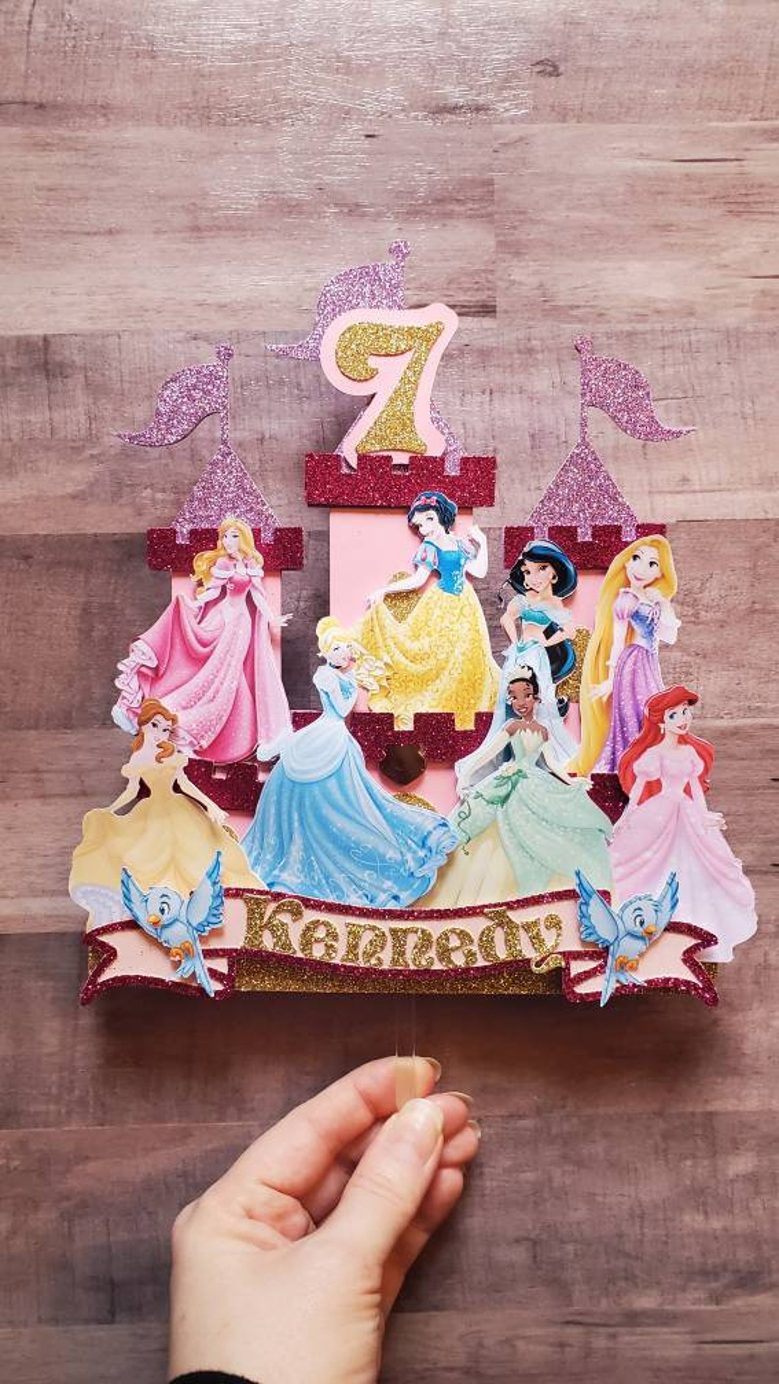 Princess Cake Topper - Etsy