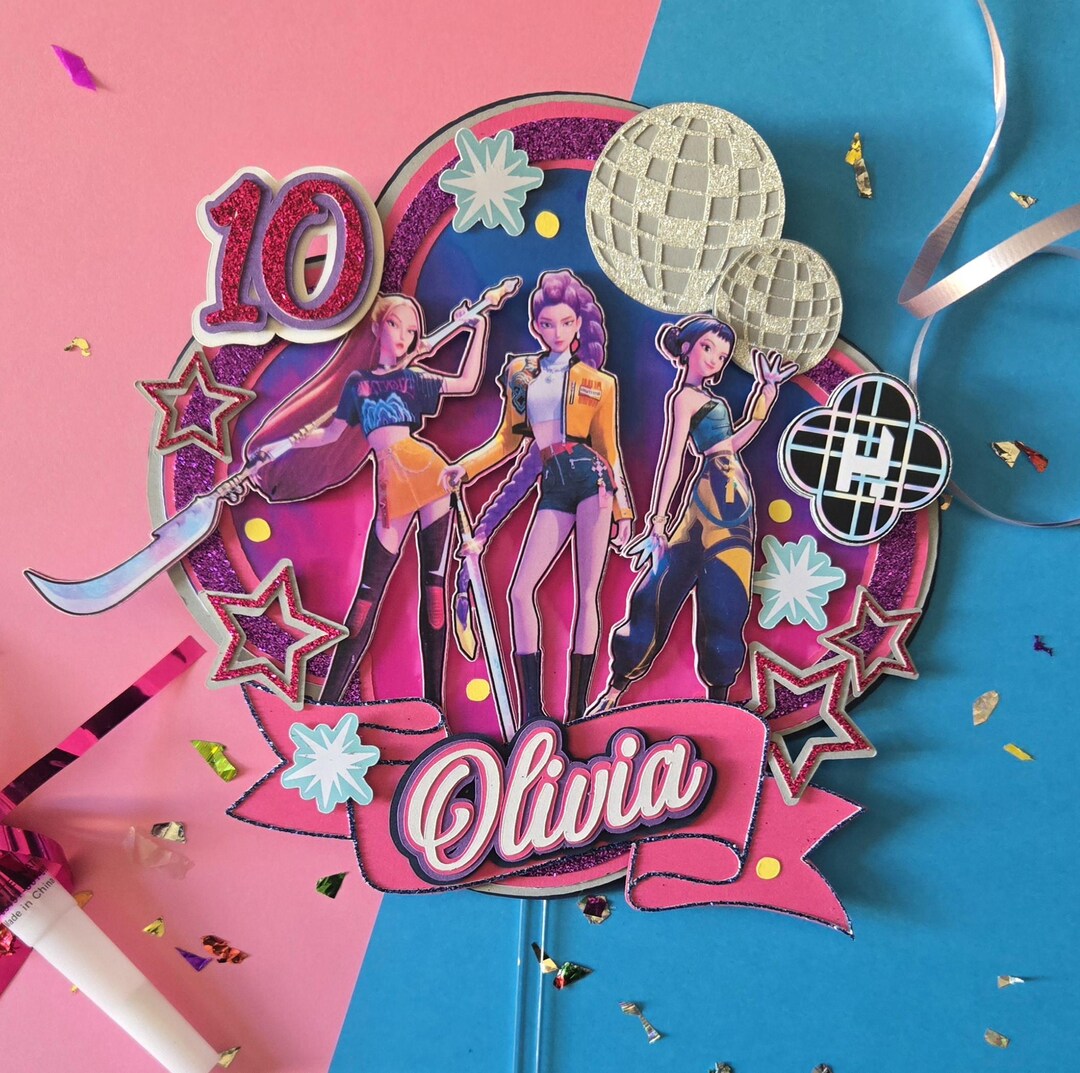 Kpop Cake Topper - Etsy