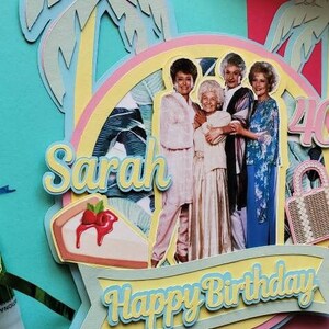 Golden Girls Cake Topper - Etsy