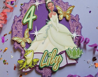 Frog Princess Cake Topper, Princess and the Frog - Etsy