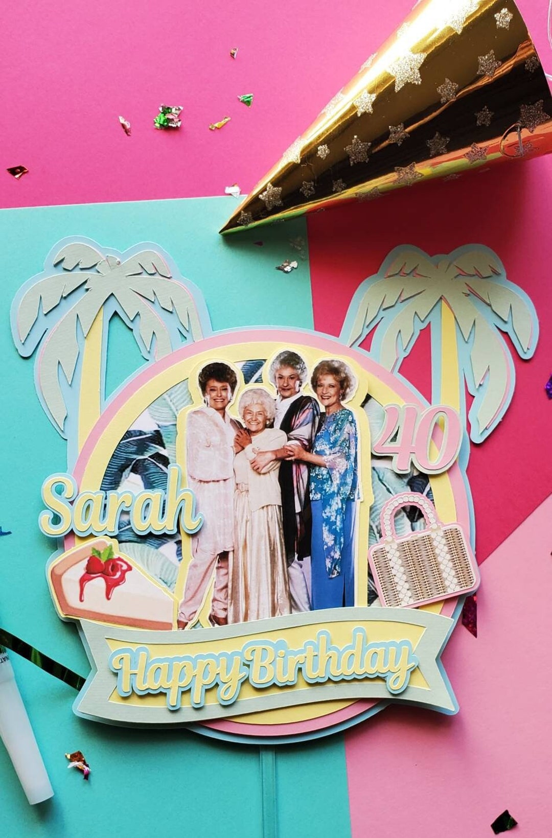 Golden Girls Cake Topper - Etsy