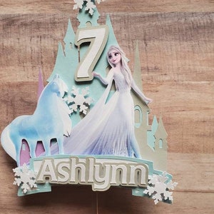 Frozen 2 Inspired Cake Topper - Etsy