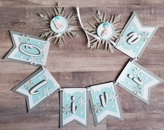Frozen Party Banner - Etsy