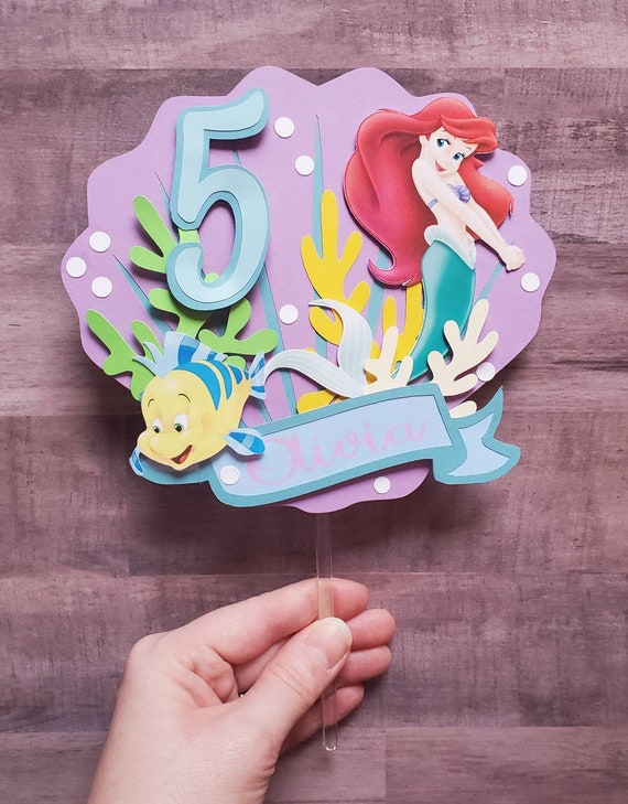 Custom Ariel Cake Topper/little Mermaid | Etsy