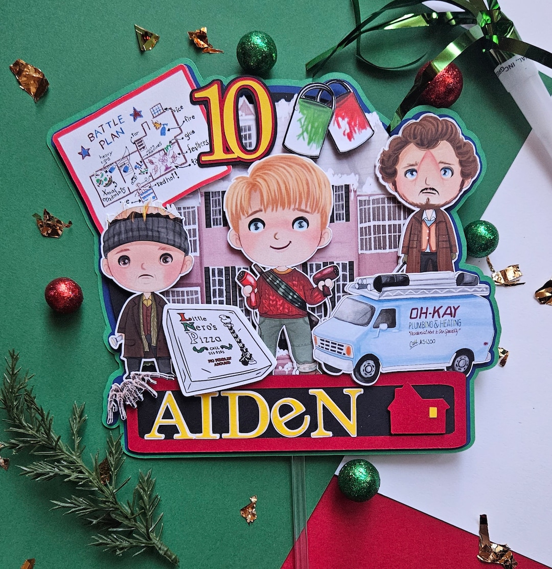 Home Alone Cake Topper - Etsy
