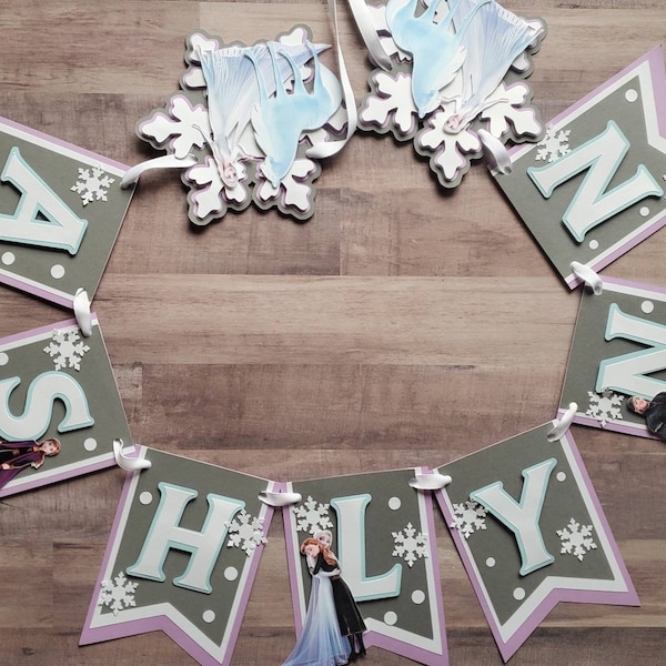 Frozen Banner - Etsy