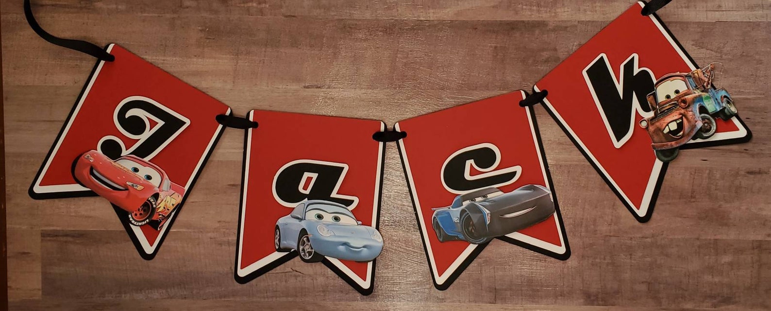 Cars Inspired Birthday Banner - Etsy