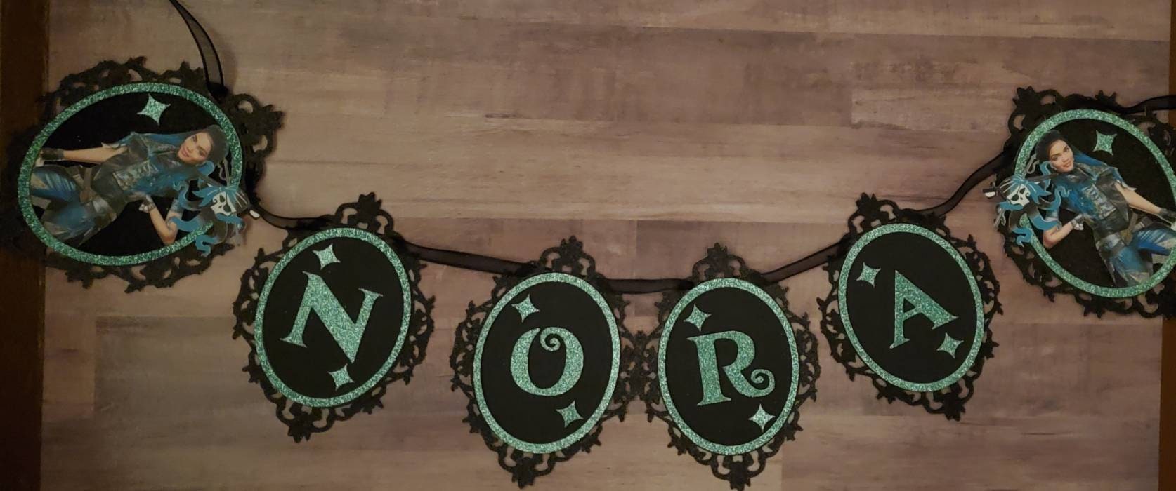 Descendants Party Banner/ Birthday - Etsy