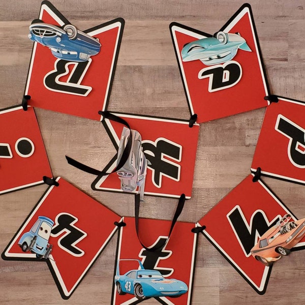 Car Birthday Banner - Etsy