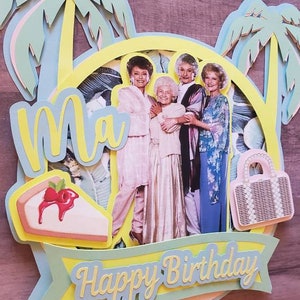 Golden Girls Cake Topper - Etsy