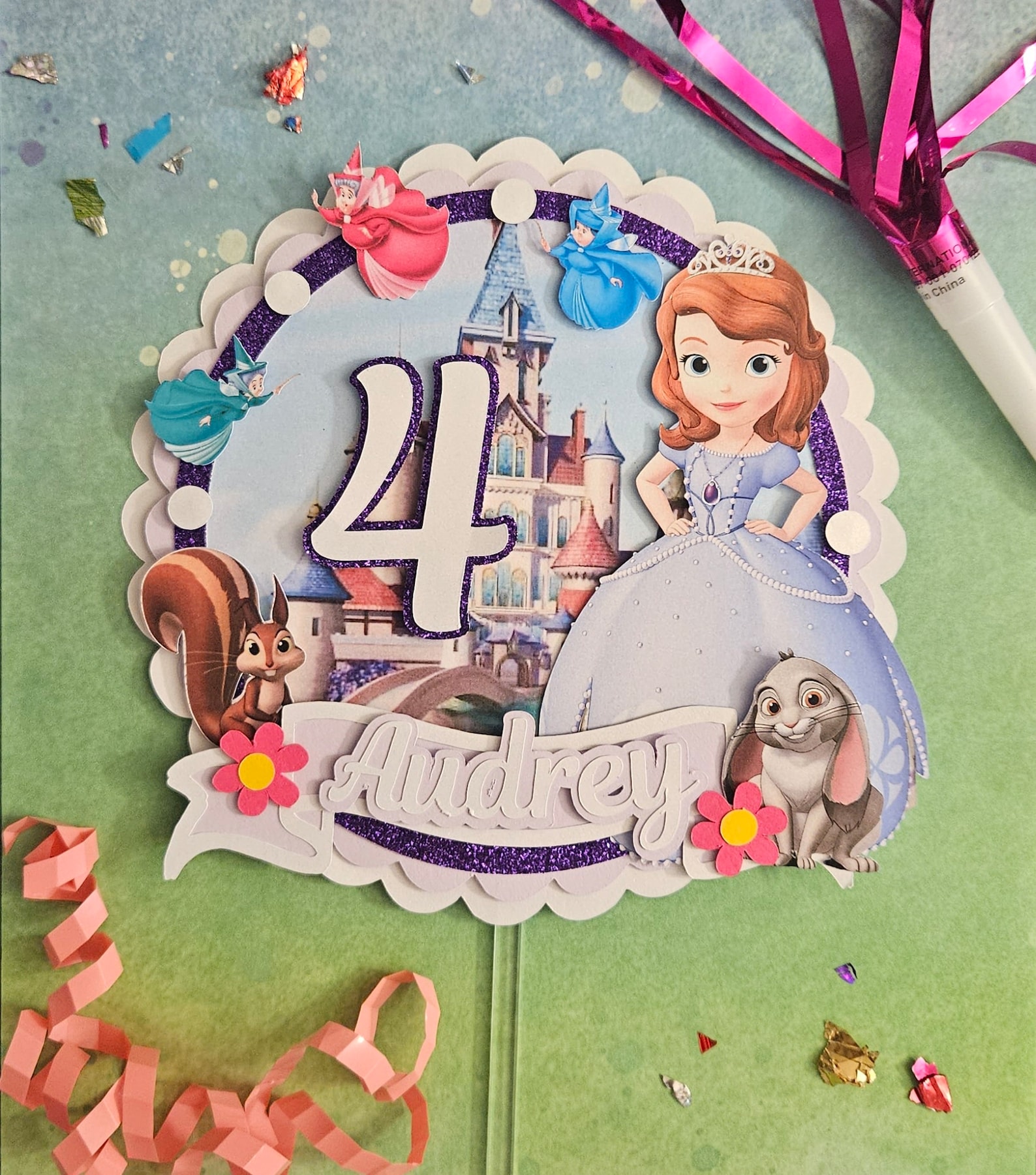 Sofia the First Cake Topper/ Princess Sofia - Etsy