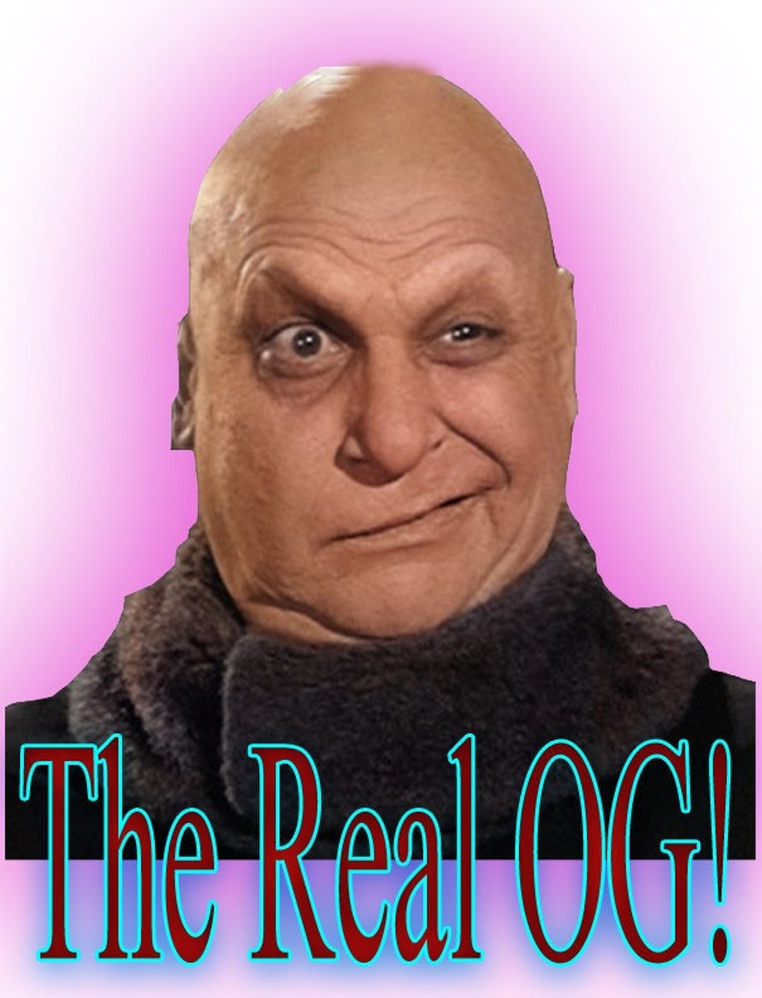 The Addams Family Uncle Fester the Real OG T-shirt - Etsy