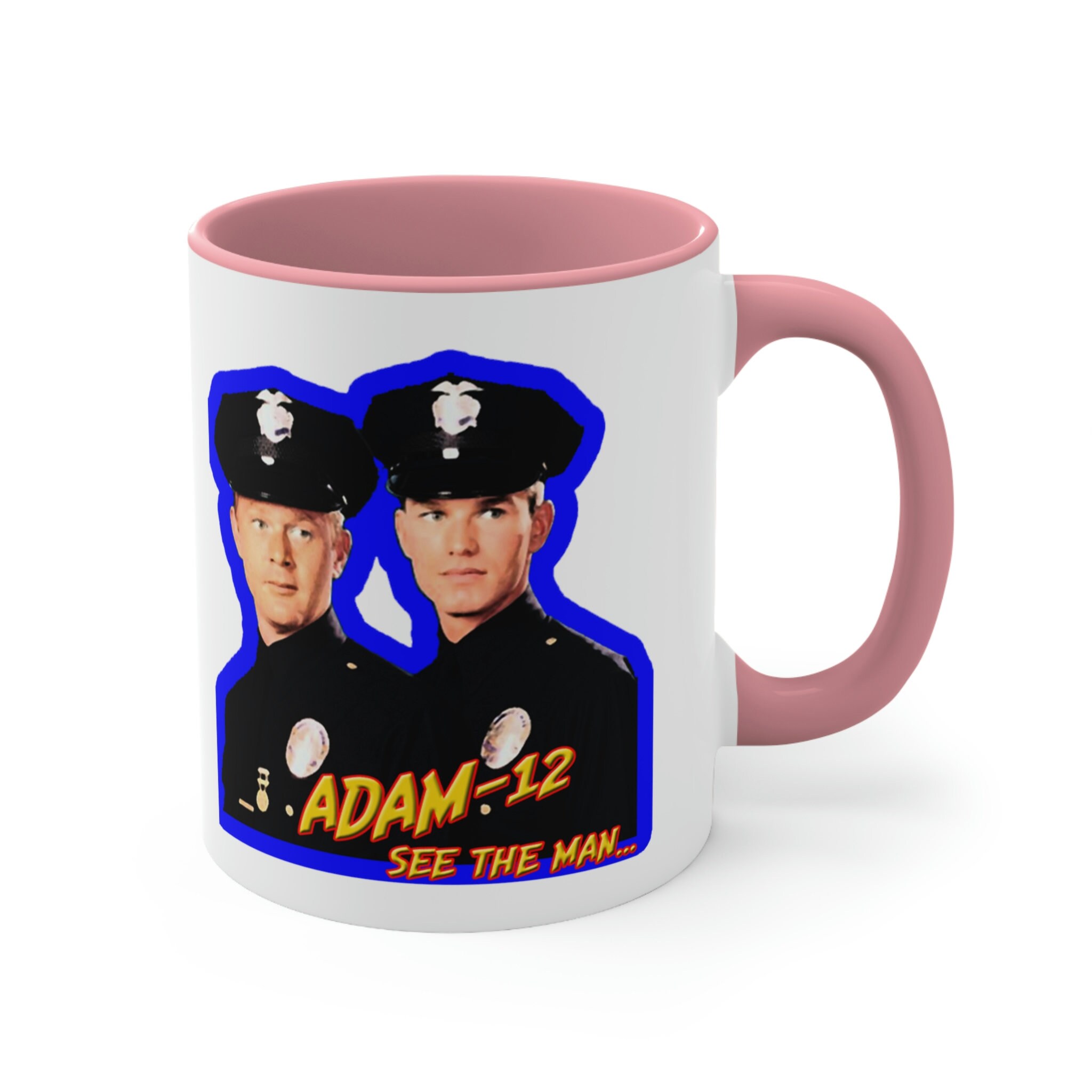 ADAM-12 See the Man Accent Coffee Mug, 11oz - Etsy