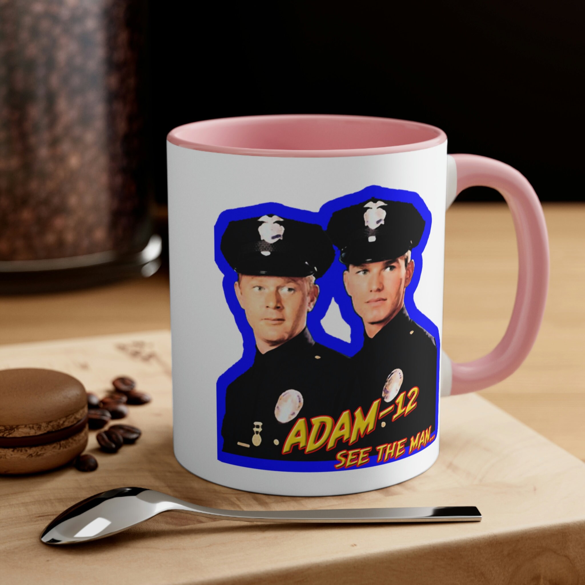 ADAM-12 See the Man Accent Coffee Mug, 11oz - Etsy