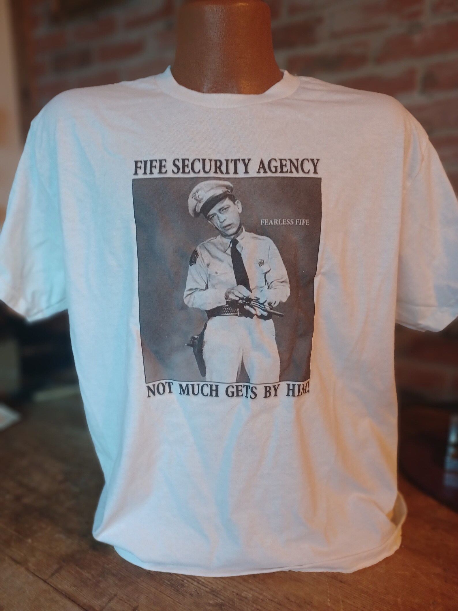 Andy Griffith Barney Fife Fife Security Agency T-shirt - Etsy