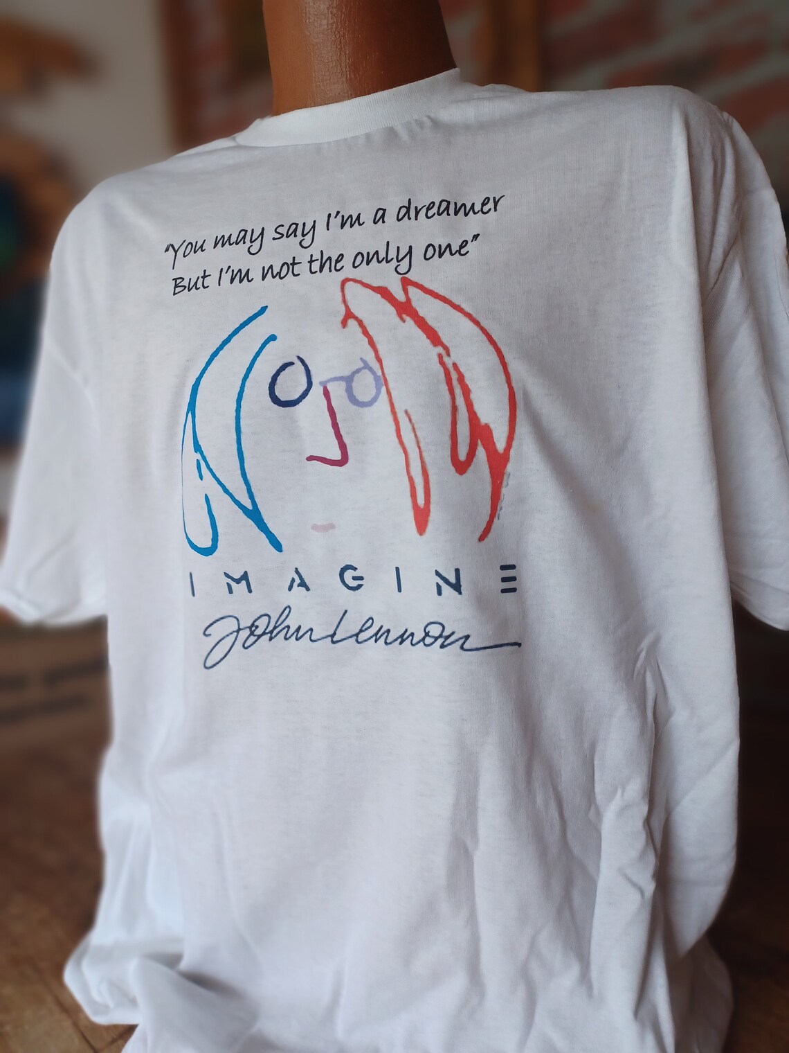 The Beatles John Lennon Imagine T-shirt - Etsy