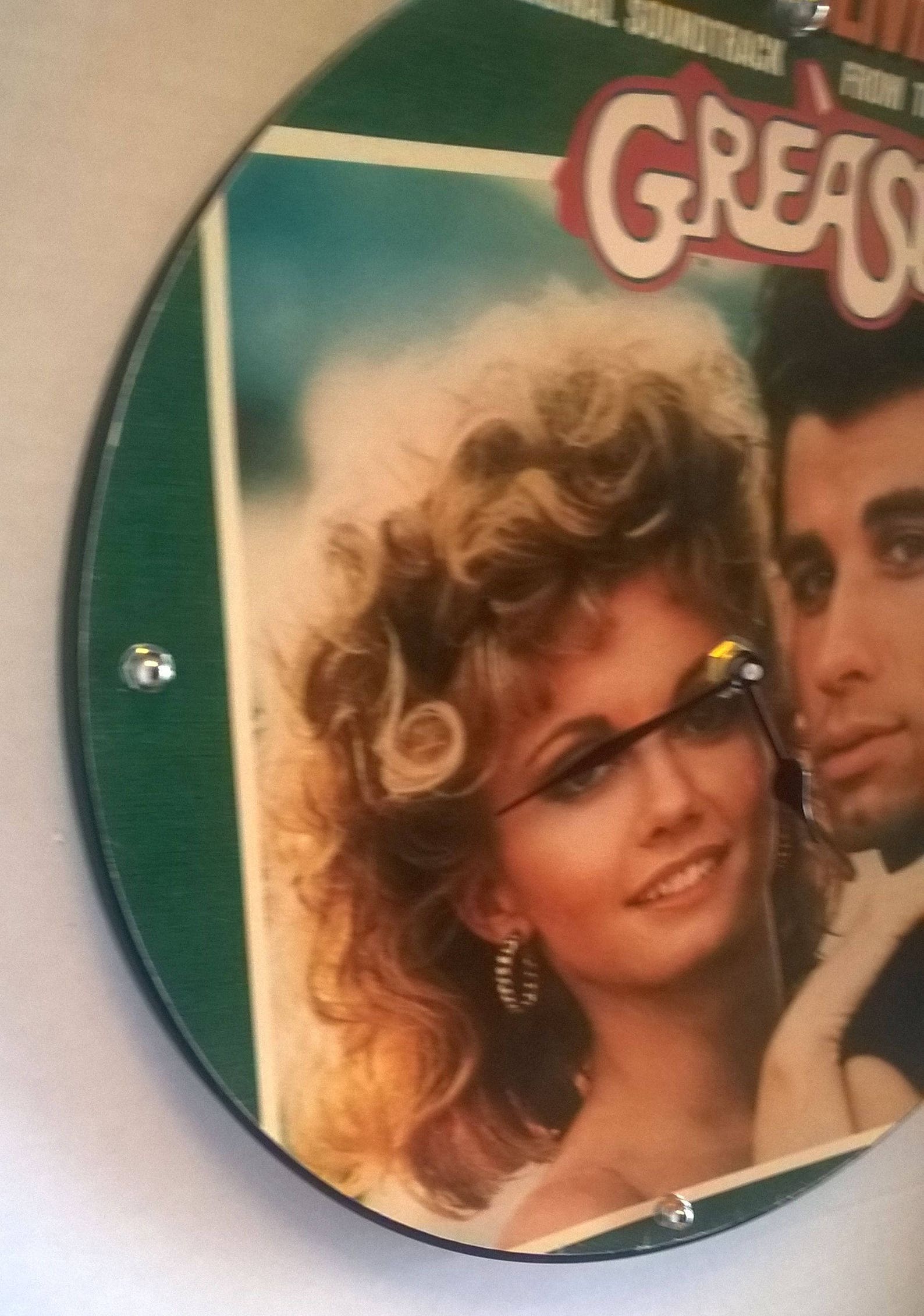 Grease Soundtrack Front Cover Album Rock Clock - Etsy