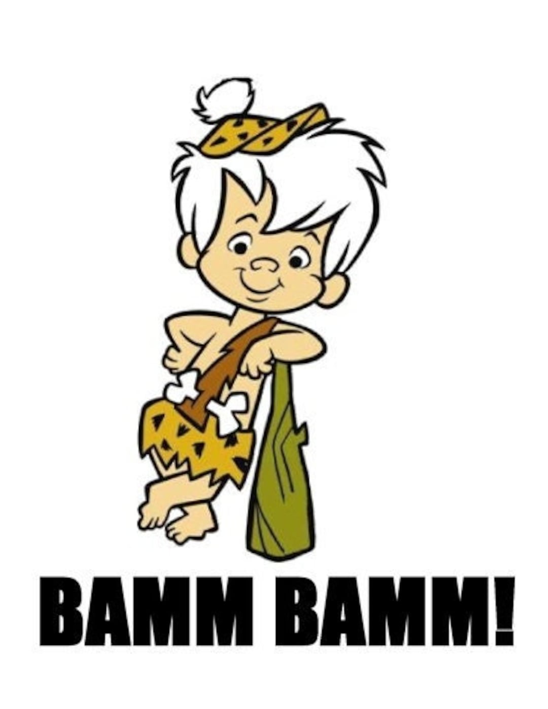 The Flintstones Bam Bam T-shirt - Etsy