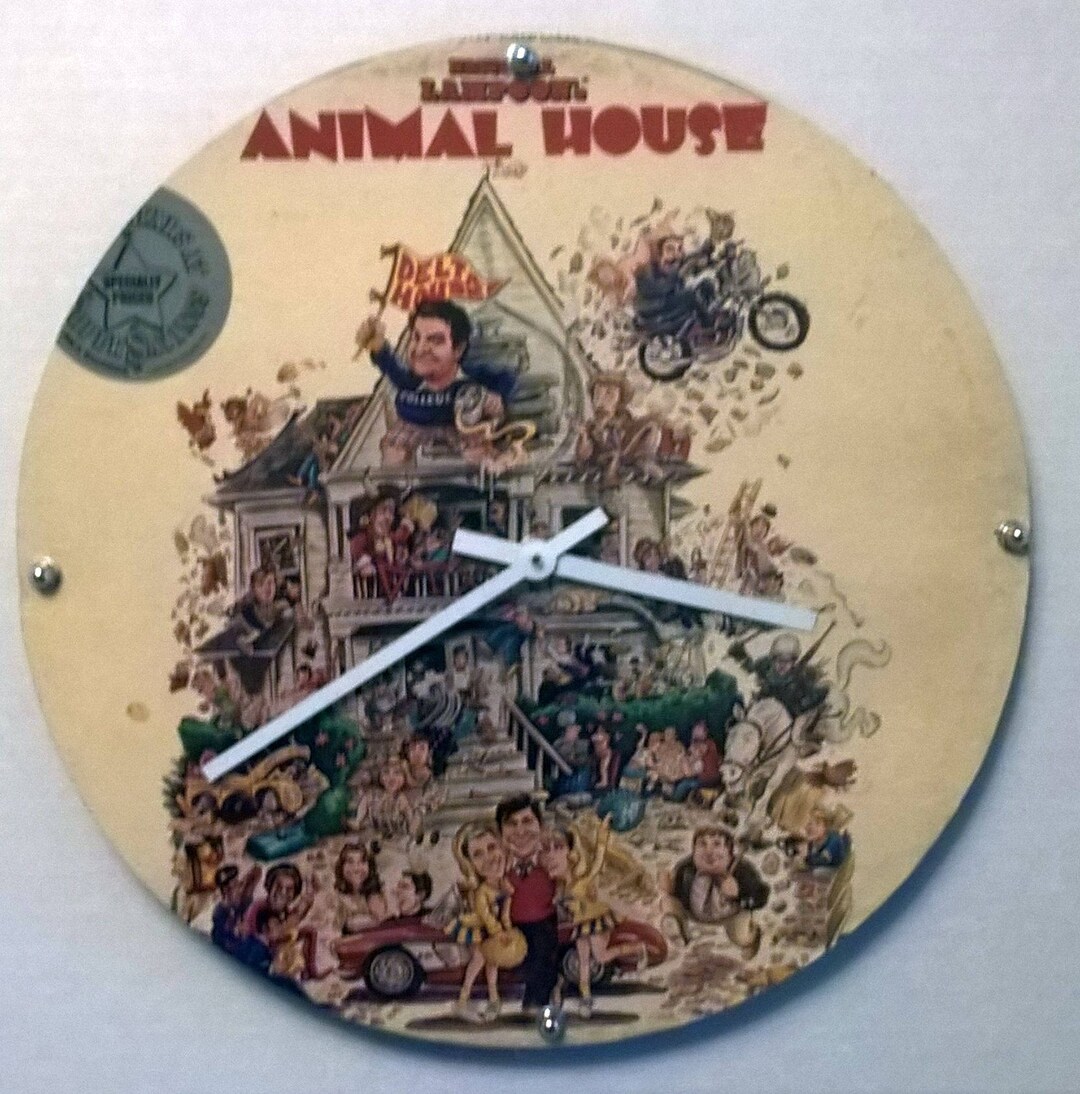 Animal House Soundtrack Front Cover Album Rock Clock - Etsy