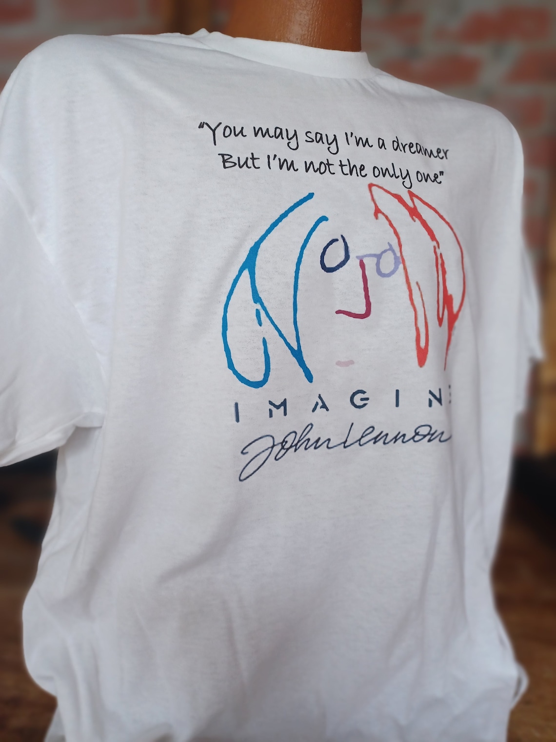 The Beatles John Lennon Imagine T-shirt - Etsy