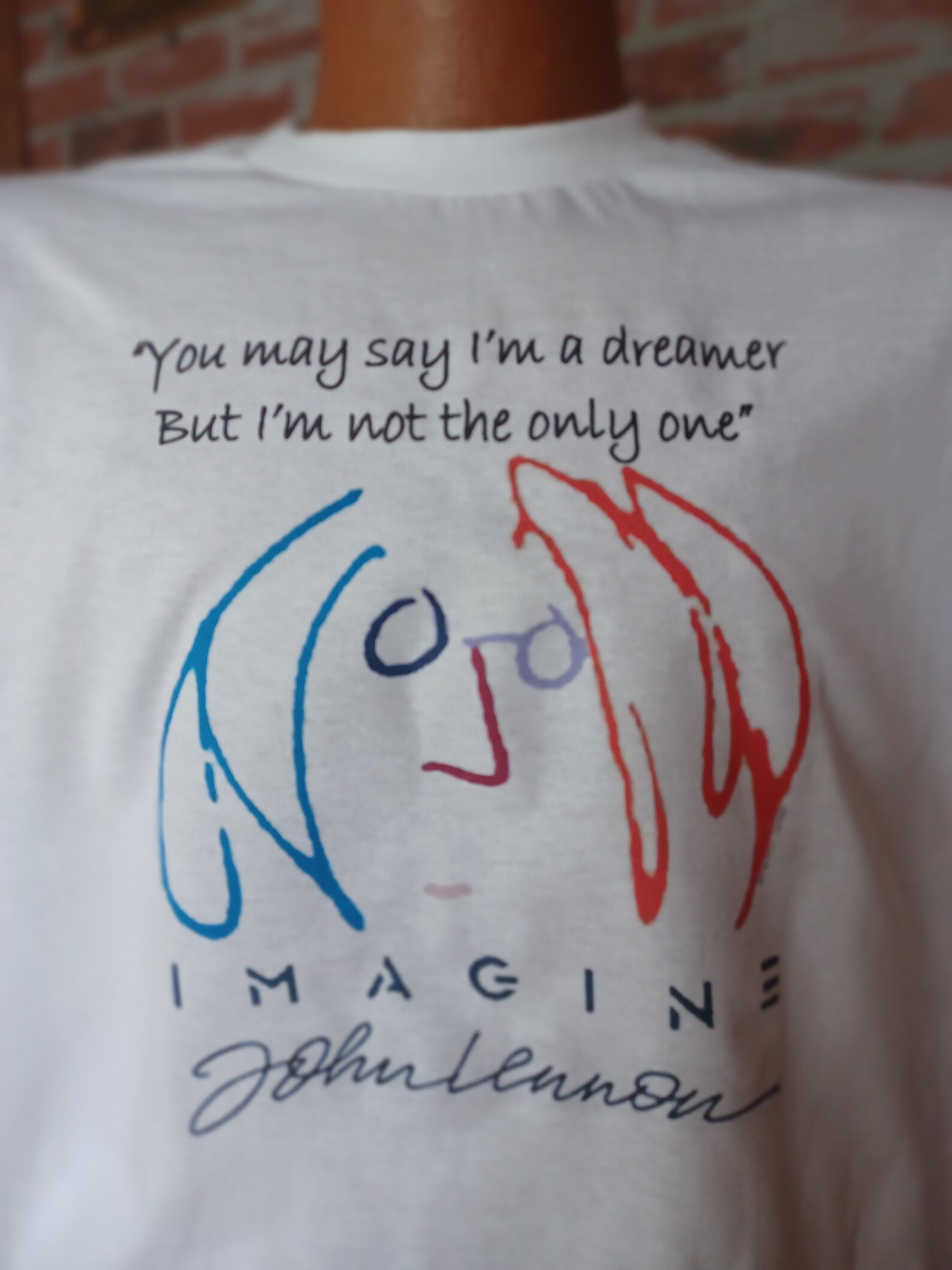 The Beatles John Lennon Imagine T-shirt - Etsy