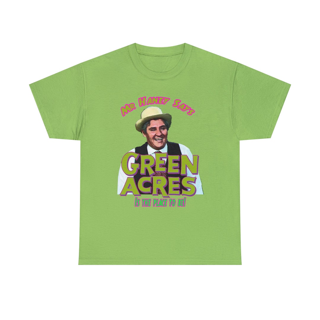 Green Acres Mr. Haney Cotton Tee - Etsy
