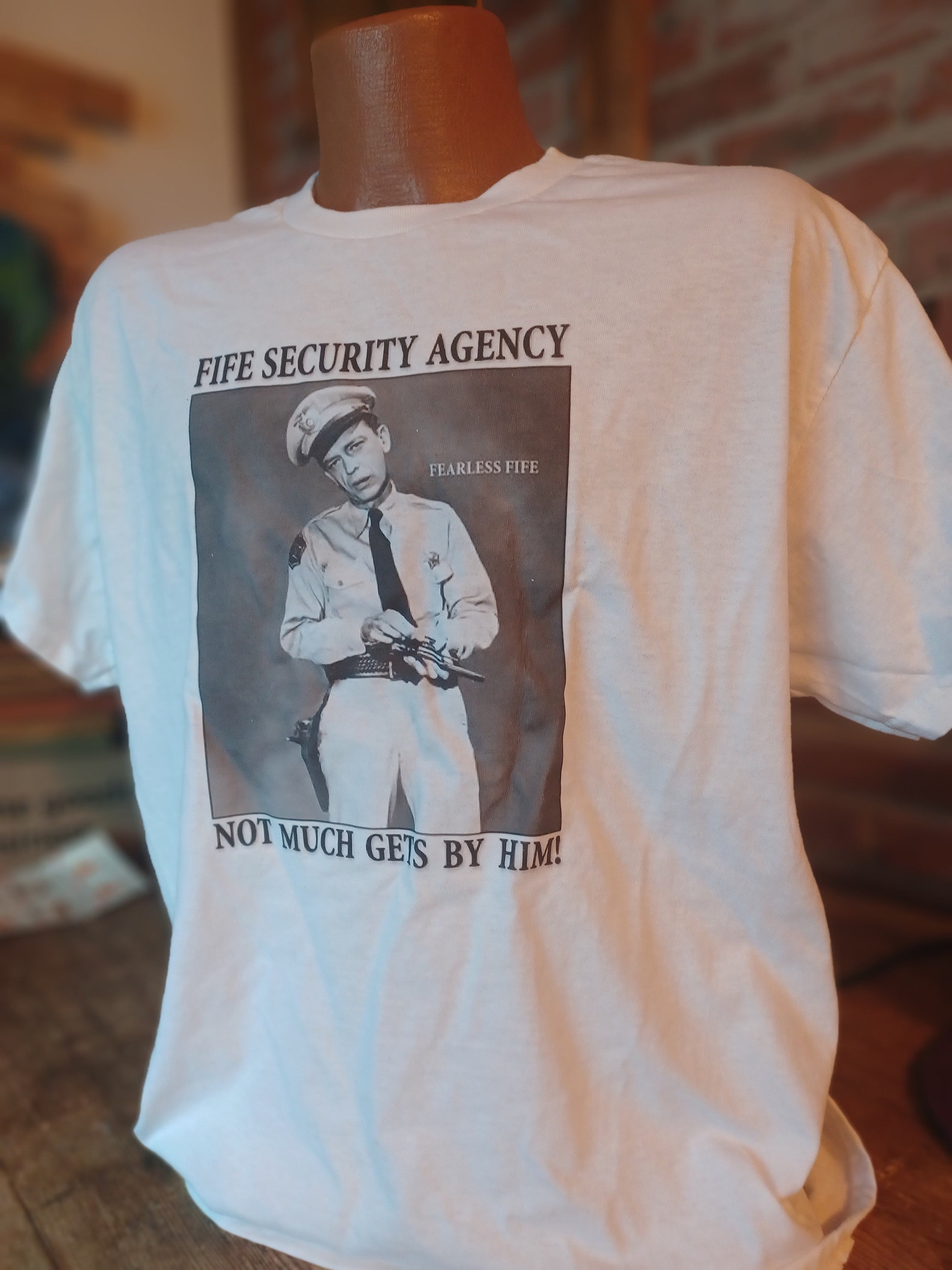 Andy Griffith Barney Fife Fife Security Agency T-shirt - Etsy