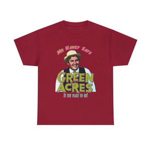 Green Acres Mr. Haney Cotton Tee - Etsy