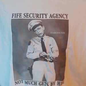 Andy Griffith Barney Fife Fife Security Agency T-shirt - Etsy