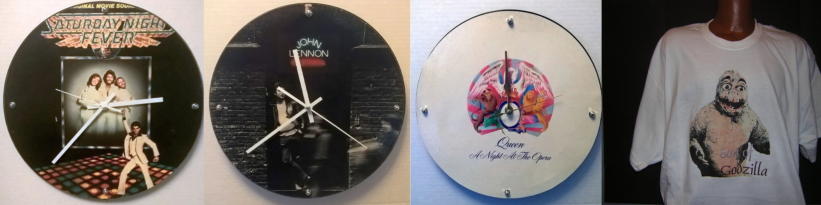 RockPopAlbumClocks - Etsy