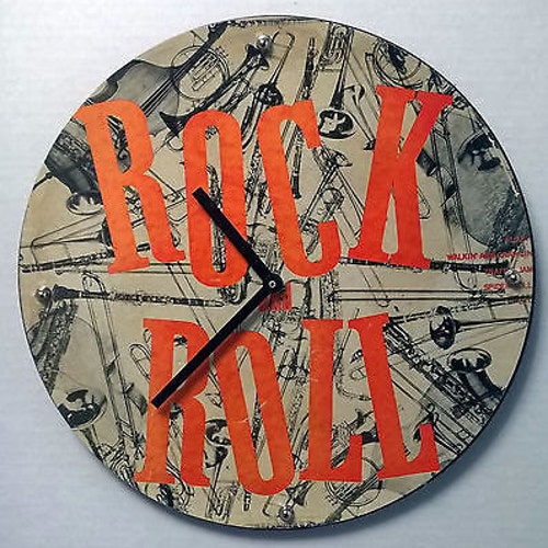 RockPopAlbumClocks - Etsy