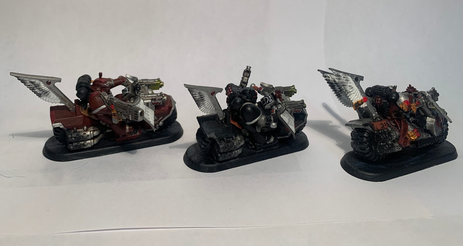 Warhammer 40k Dark Vengeance Dark Angels Ravenwing Bike | Etsy