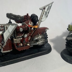 Warhammer 40k Dark Vengeance Dark Angels Ravenwing Bike - Etsy