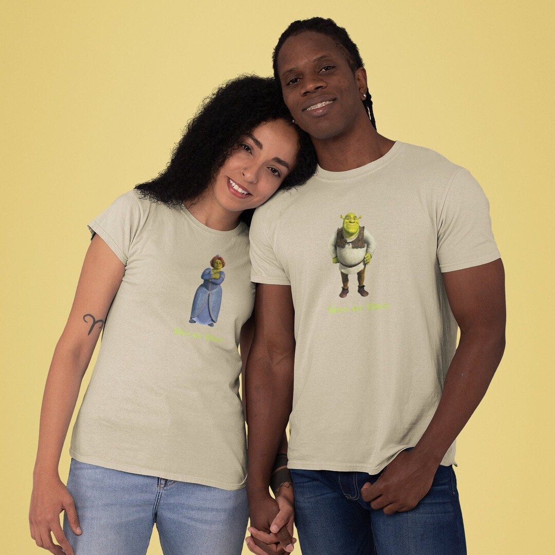 Shrek Couples Shirt Shrek T-shirts Shrek 2 Movie 2002 - Etsy