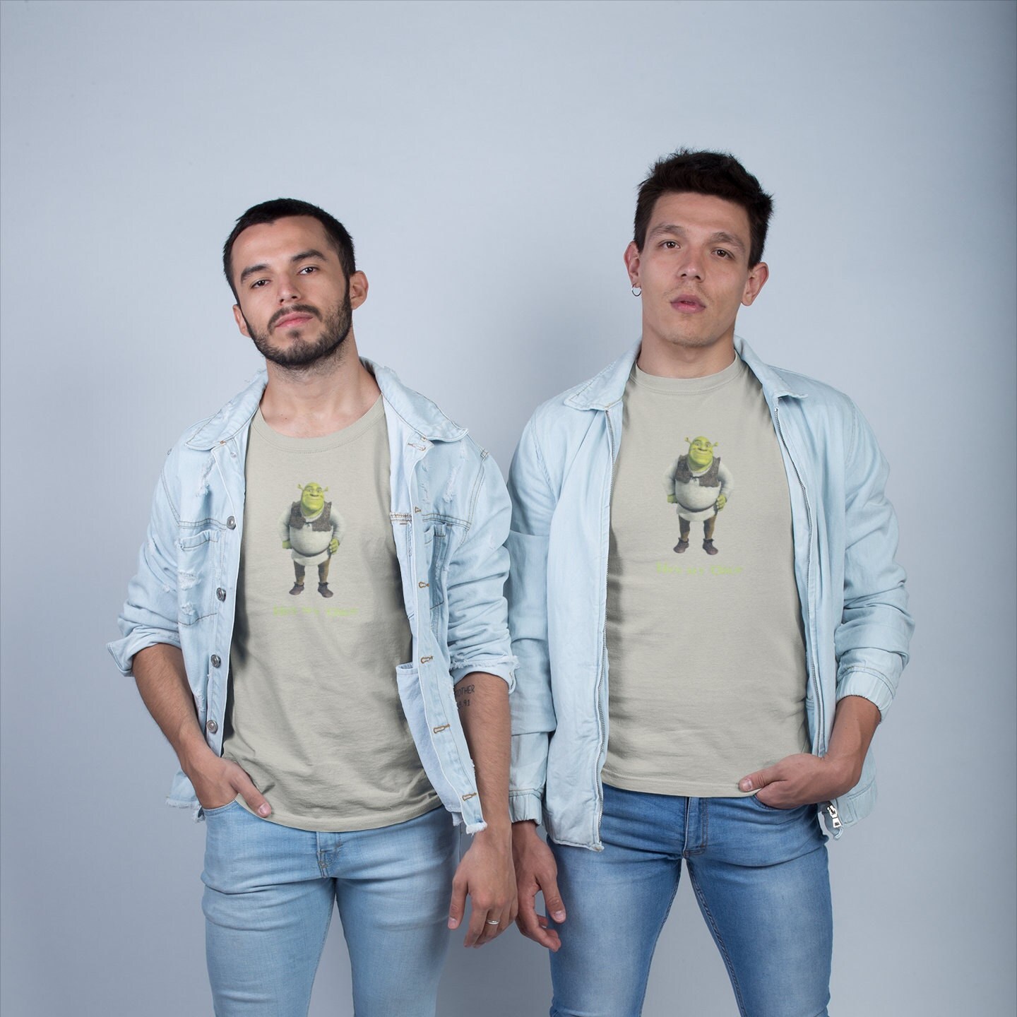 Shrek Couples Shirt Shrek T-shirts Shrek 2 Movie 2002 - Etsy