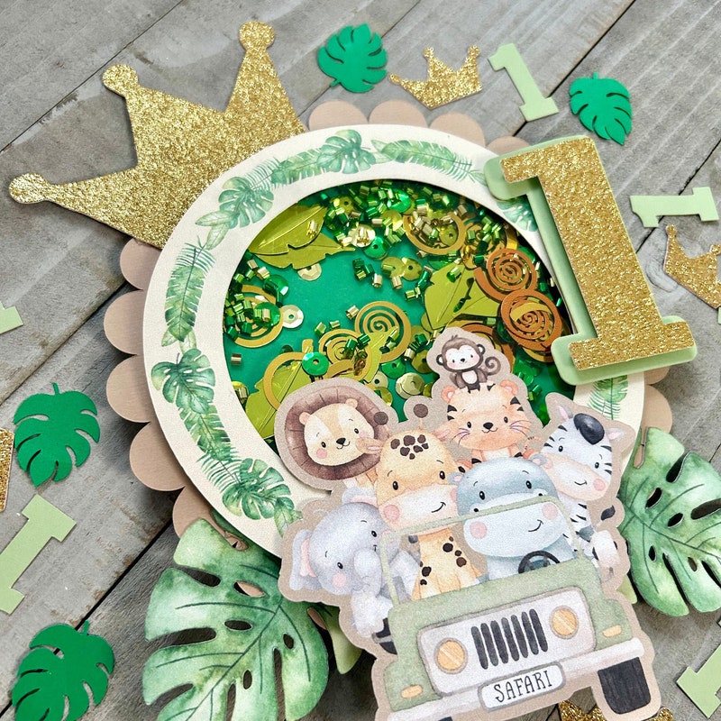 Safari Cake Topper - Etsy