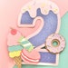 Two Sweet Cake Topper, Two Sweet Cake Topper, Sweet Treats Cake Topper ...