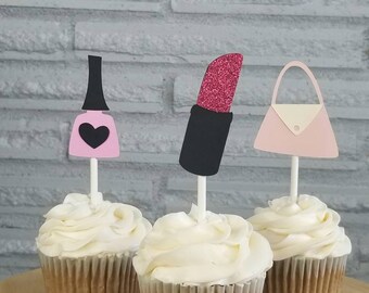 Makeup cake toppers | Etsy