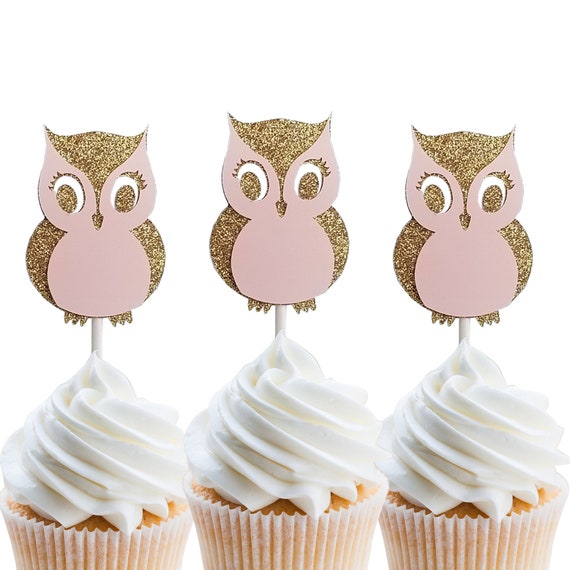 Toppers Cupcake Owl