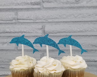 Dolphin cake topper | Etsy